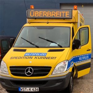 Hilfspolizei - BF3-Transportbegleitung mit Hilfspolizei in Niedersachsen